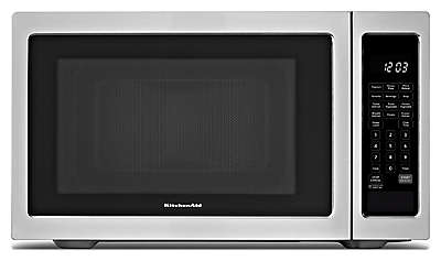 KitchenAid KCMS1655BSS 1200-Watt Countertop Microwave Oven: Stainless ...