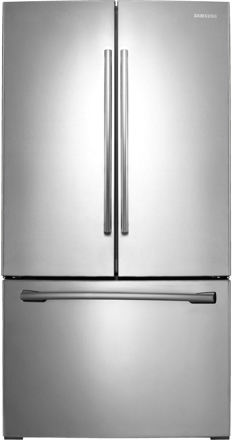 Samsung RF260BEAESR 26 Cu. Ft. Freestanding French Door Refrigerator ...