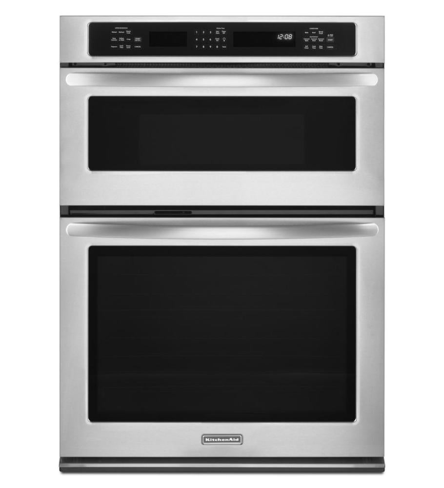 KitchenAid KEMS309BSS 30" Combination Wall Oven | Plesser's Appliances