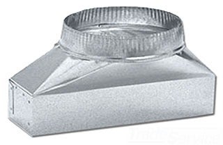 Best T460 3-1/4 Inch x 14 Inch to 7 Inch Round Transition: 3-1/4 Inch x ...