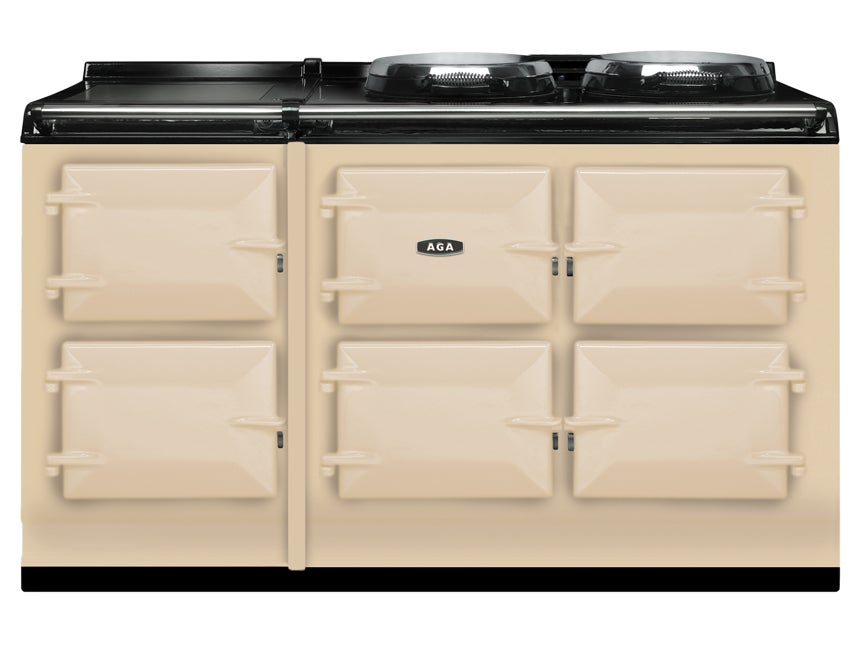 AGA ATC5CRM 48 Inch Cast-Iron Electric Range with 5 Large Ovens, 2 ...