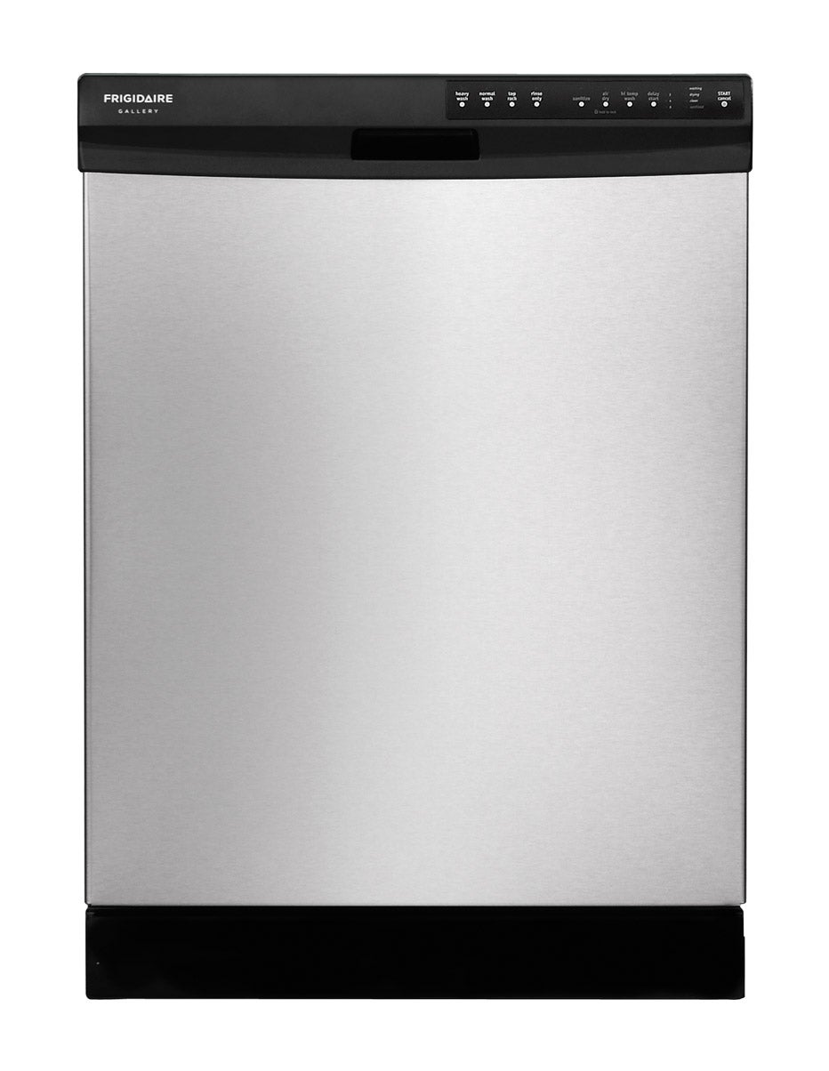 Frigidaire FGBD2434PF Full Console Dishwasher with 14-Place Settings, 4 ...