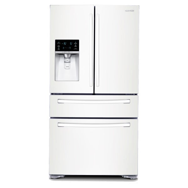 Samsung RF31FMEDBWW 36 Inch French Door Refrigerator with 29.7 cu. ft ...