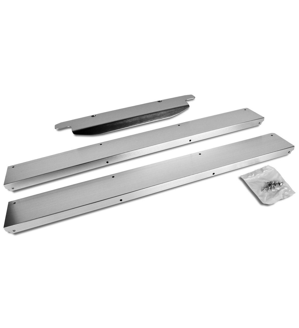 KitchenAid 2220882 Brushed Aluminum Side by Side Trim Kit: Brushed ...