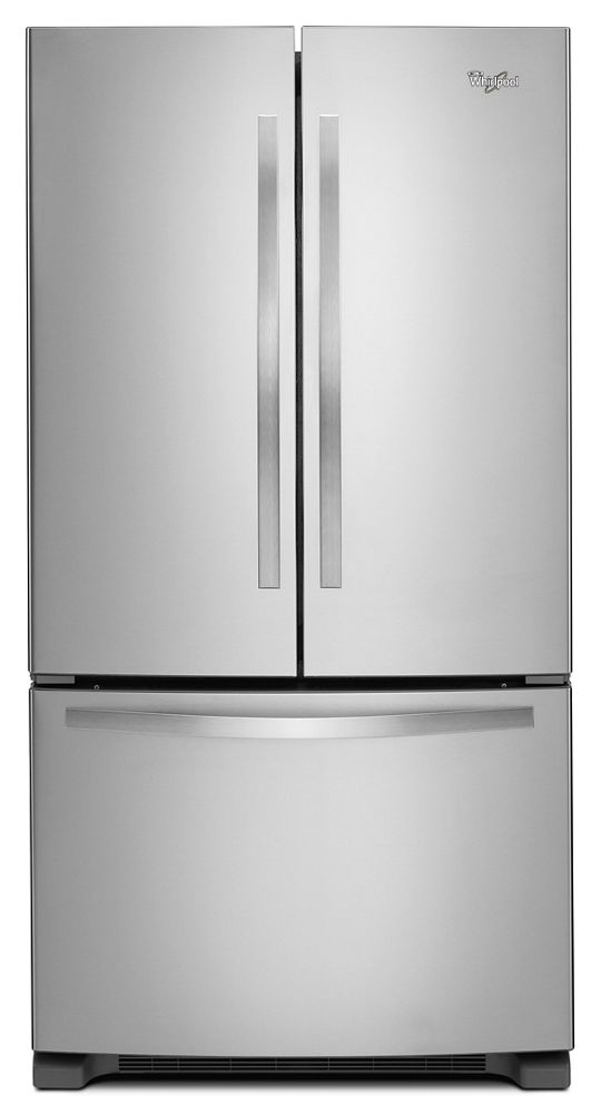 Whirlpool WRF535SMBM 36-inch Wide French Door Refrigerator With ...