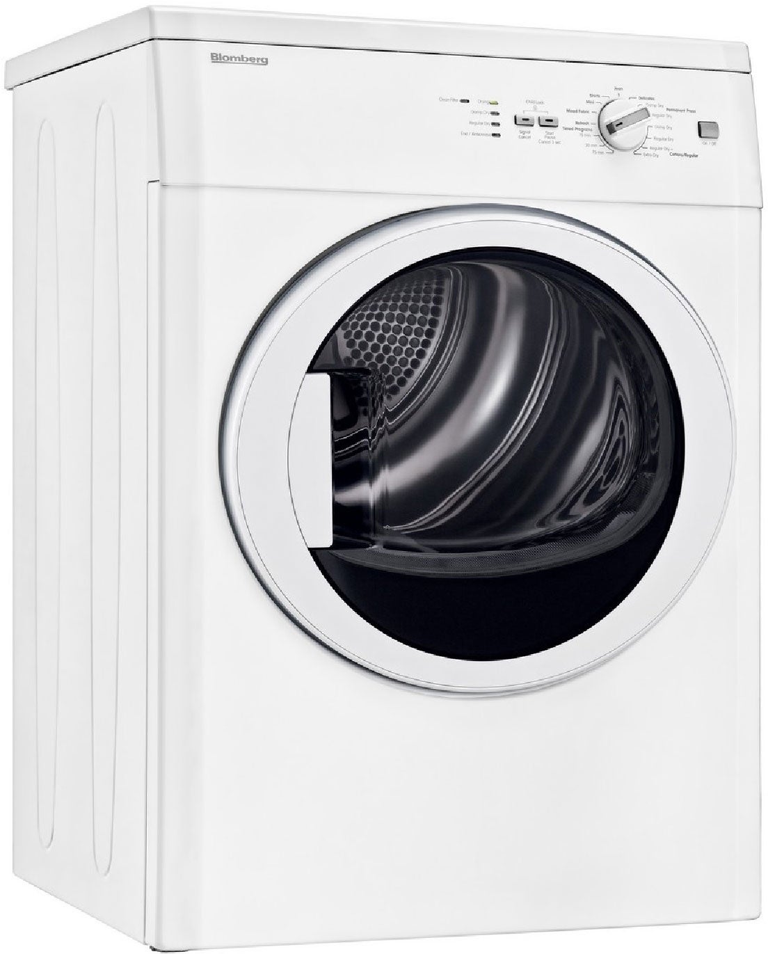 Blomberg DV17542 24" Vented Electric Dryer 3.5 Cu Ft, White, (22" Deep ...