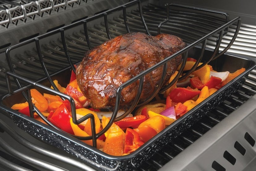 Napoleon 56011 Rib Rack and Pan: Rib Rack and Pan | Plesser's Appliances