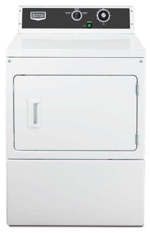 Maytag MDE18MNAYW 27" Commercial Electric Dryer with 7.4 cu. ft ...