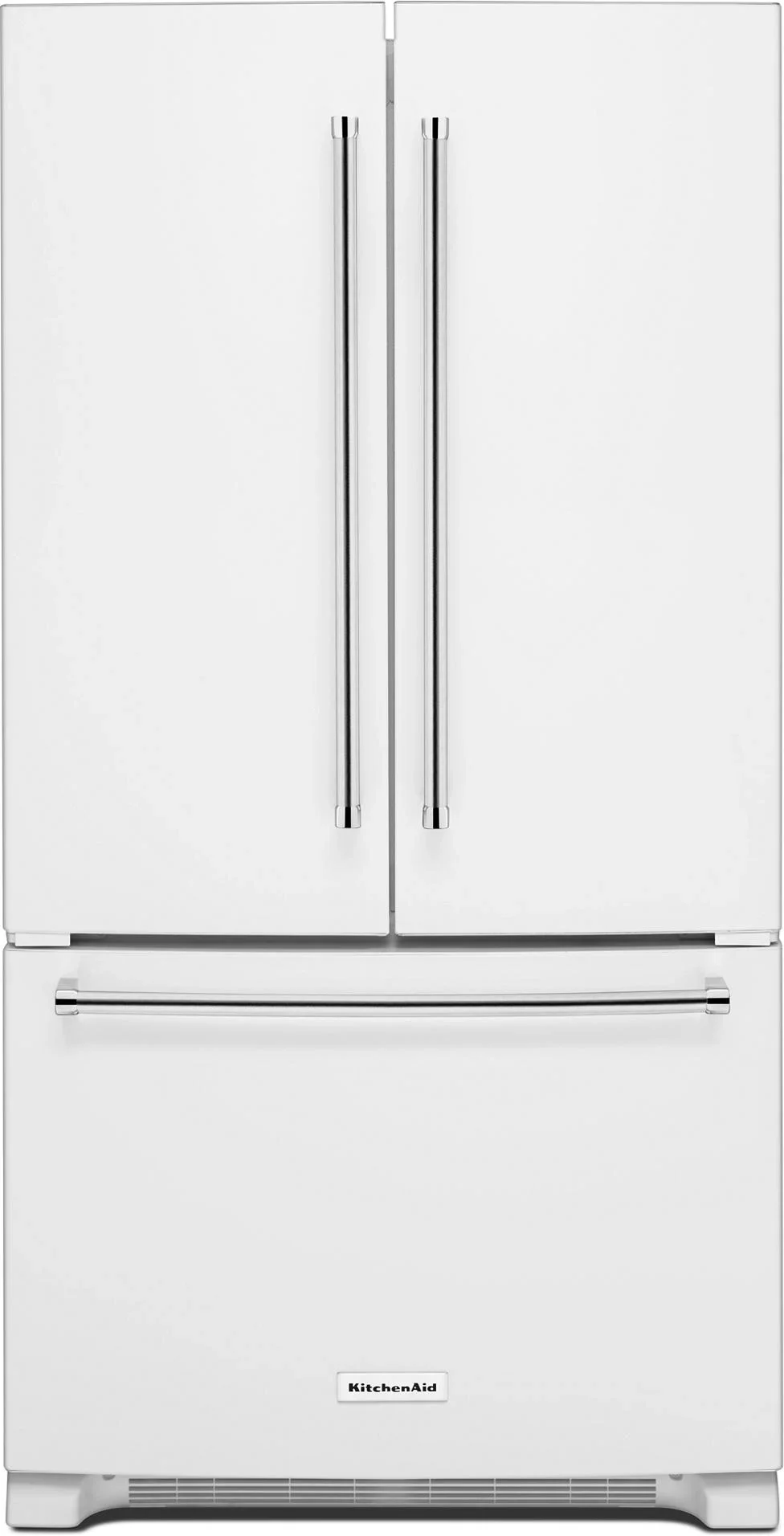 KitchenAid KRFC300EWH 36 Inch Counter Depth French Door Refrigerator ...