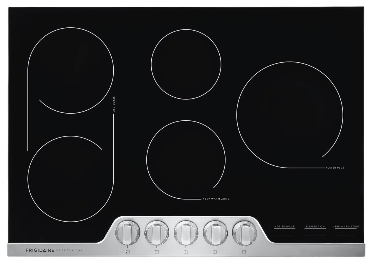 Frigidaire Professional FPEC3077RF Electric Cooktop with 5 Elements ...