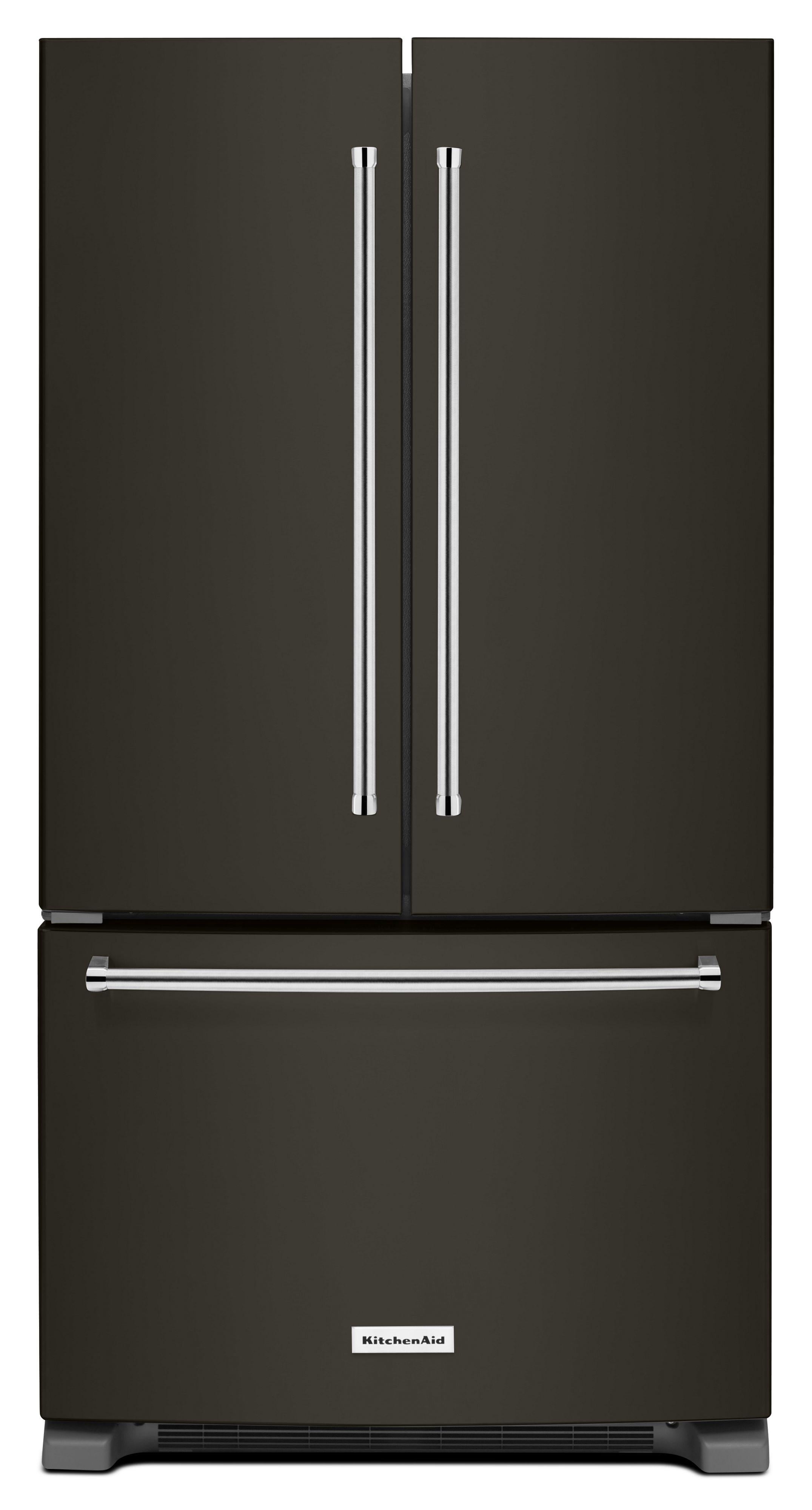 KitchenAid KRFC300EBS 36 Inch Counter Depth French Door Refrigerator ...