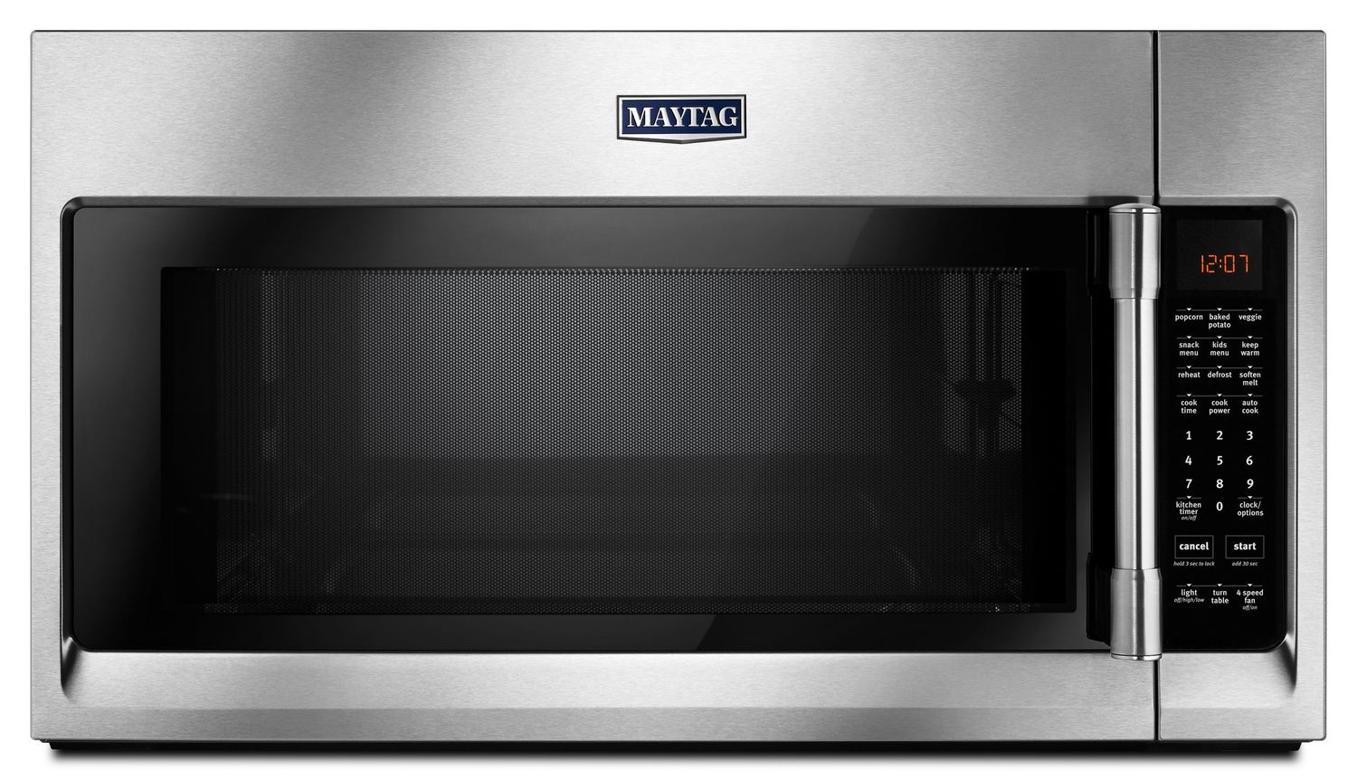 Maytag MMV5220FZ Over-the-range Microwave Fingerprint Resistant ...