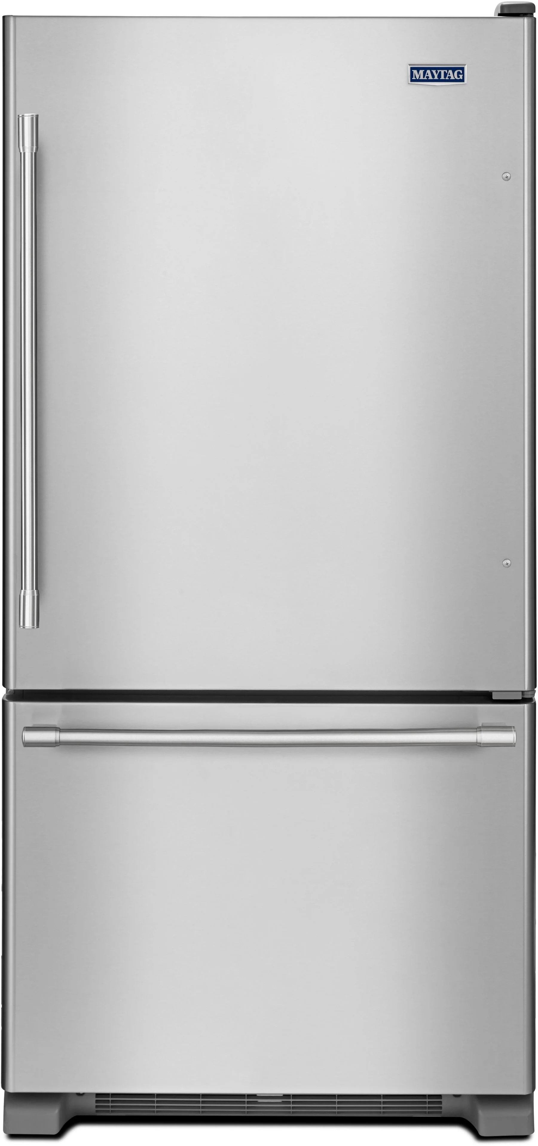 Maytag MBF2258FEZ 33 Inch, 22 Cu. Ft. Freestanding Bottom Freezer ...