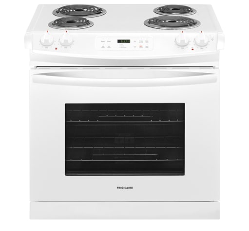 Frigidaire FFED3016TW Frigidaire 30" Drop-in Electric Range: White ...
