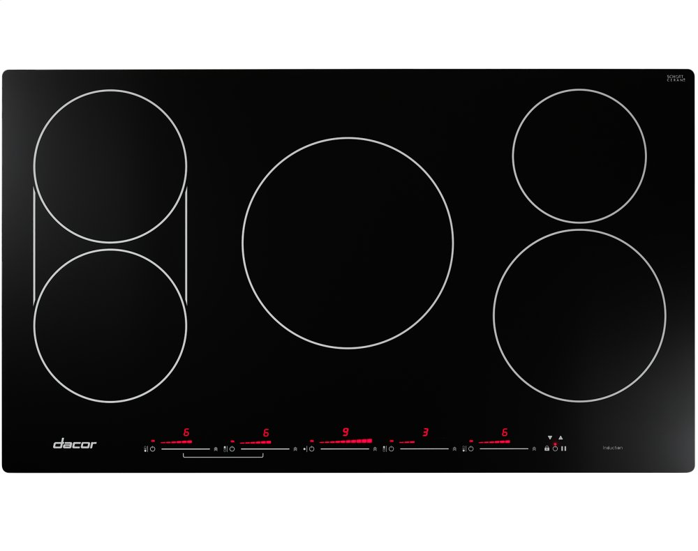 Dacor HICT365BG Heritage 36" Induction Cooktop: Black | Plesser's ...
