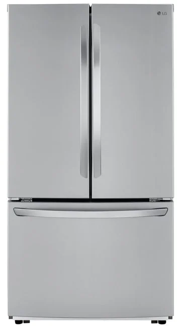 LG LFCC22426S 36 Inch, 23 Cu. Ft. Freestanding Counter Depth French ...