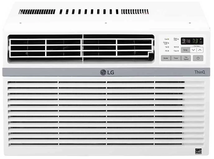 LG LW8017ERSM 8,000 BTU Window Air Conditioner White | Plesser's Appliances