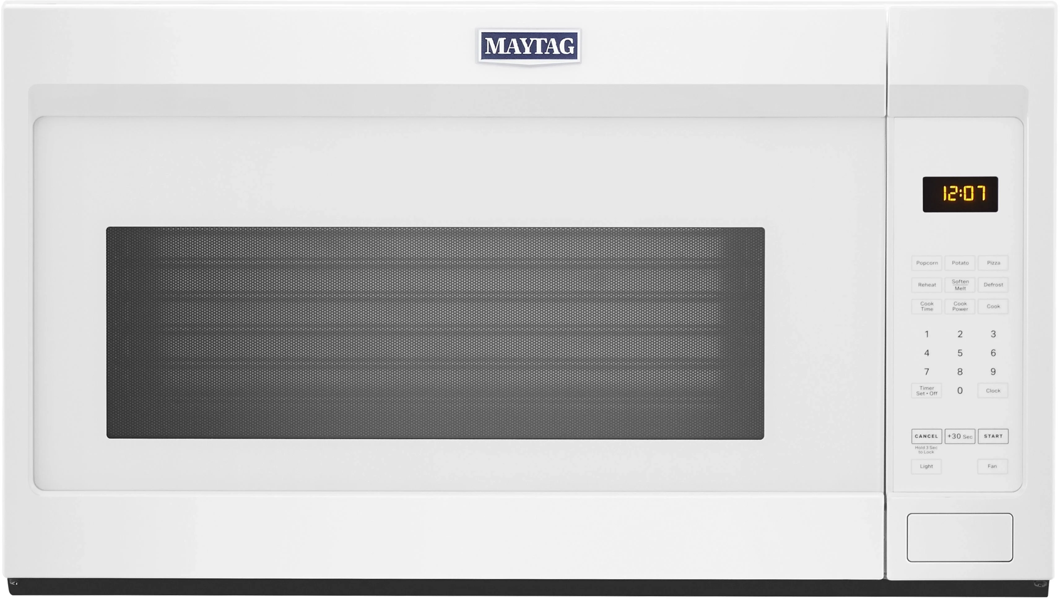 Maytag MMV1175JW 30 Inch Over the Range Microwave Oven with 300 CFM ...