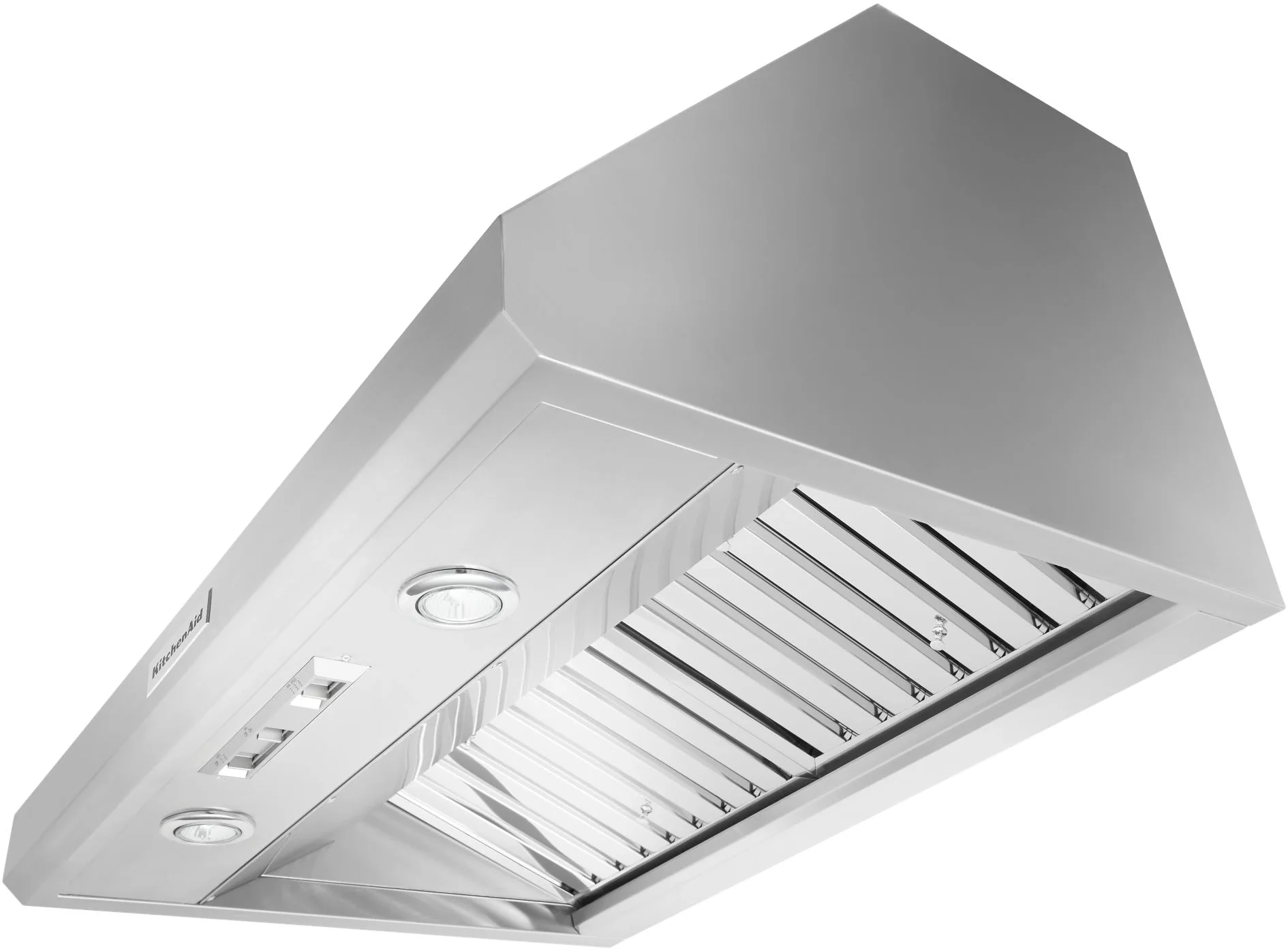 KitchenAid KVWC906JSS Commercial-Style Wall Mount Canopy Vented Range ...