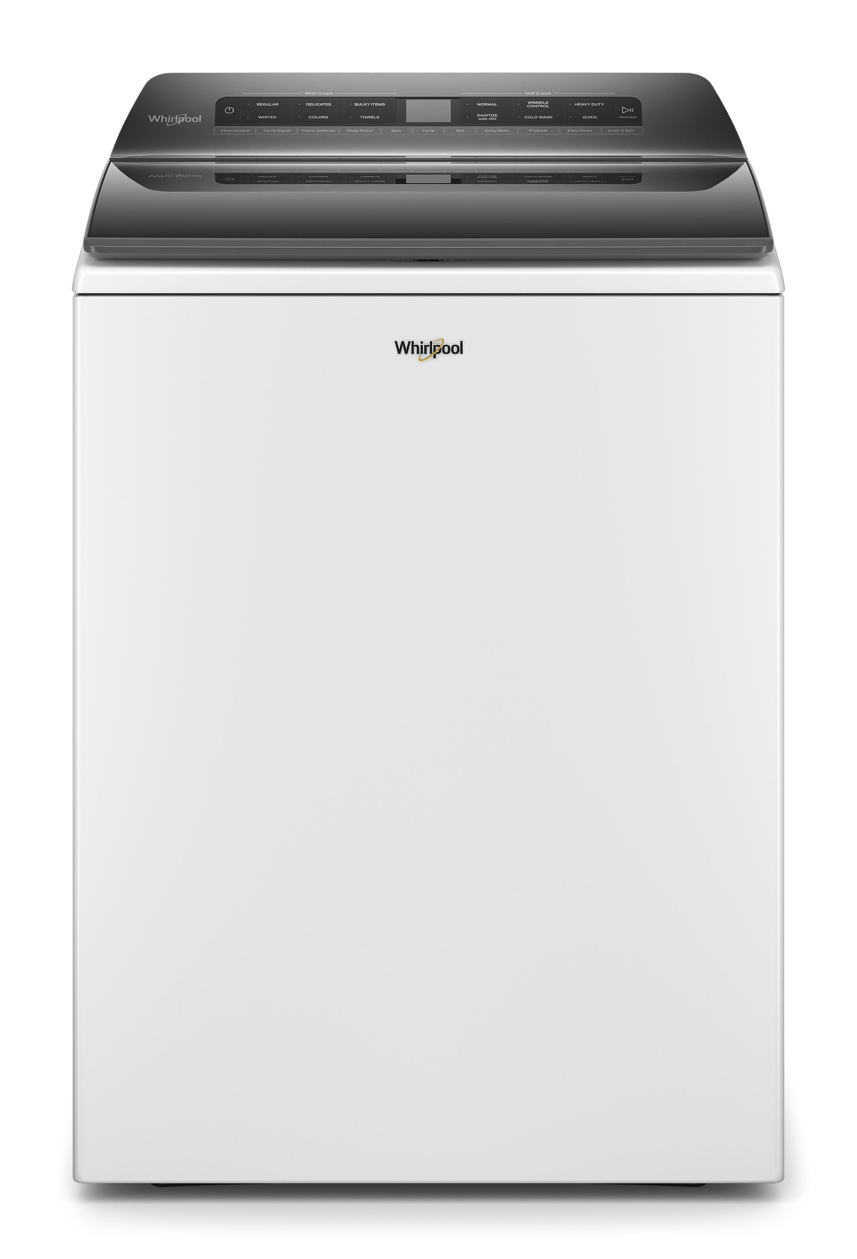 Whirlpool WTW5100HW 27 Inch Top Load Washer with Pretreat Station ...