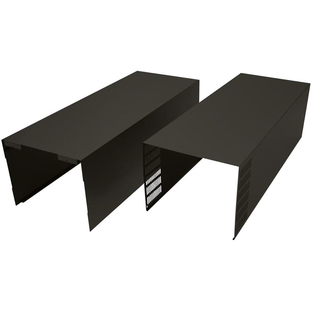 Whirlpool EXTKIT14HBS 12 Inch Wall Hood Extension Kit for KVWB6 Black ...
