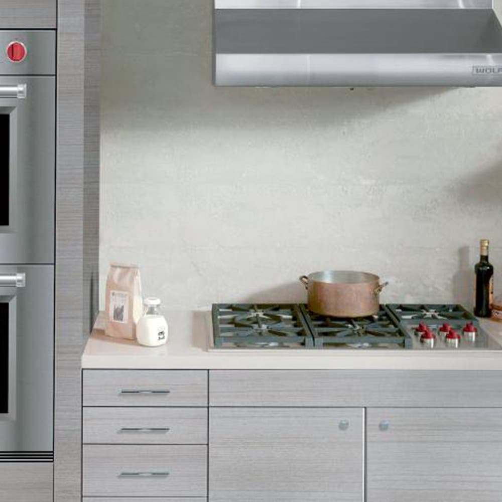 Wolf CG365PS 36 Inch Professional Gas Cooktop: Stainless Steel, Natural ...