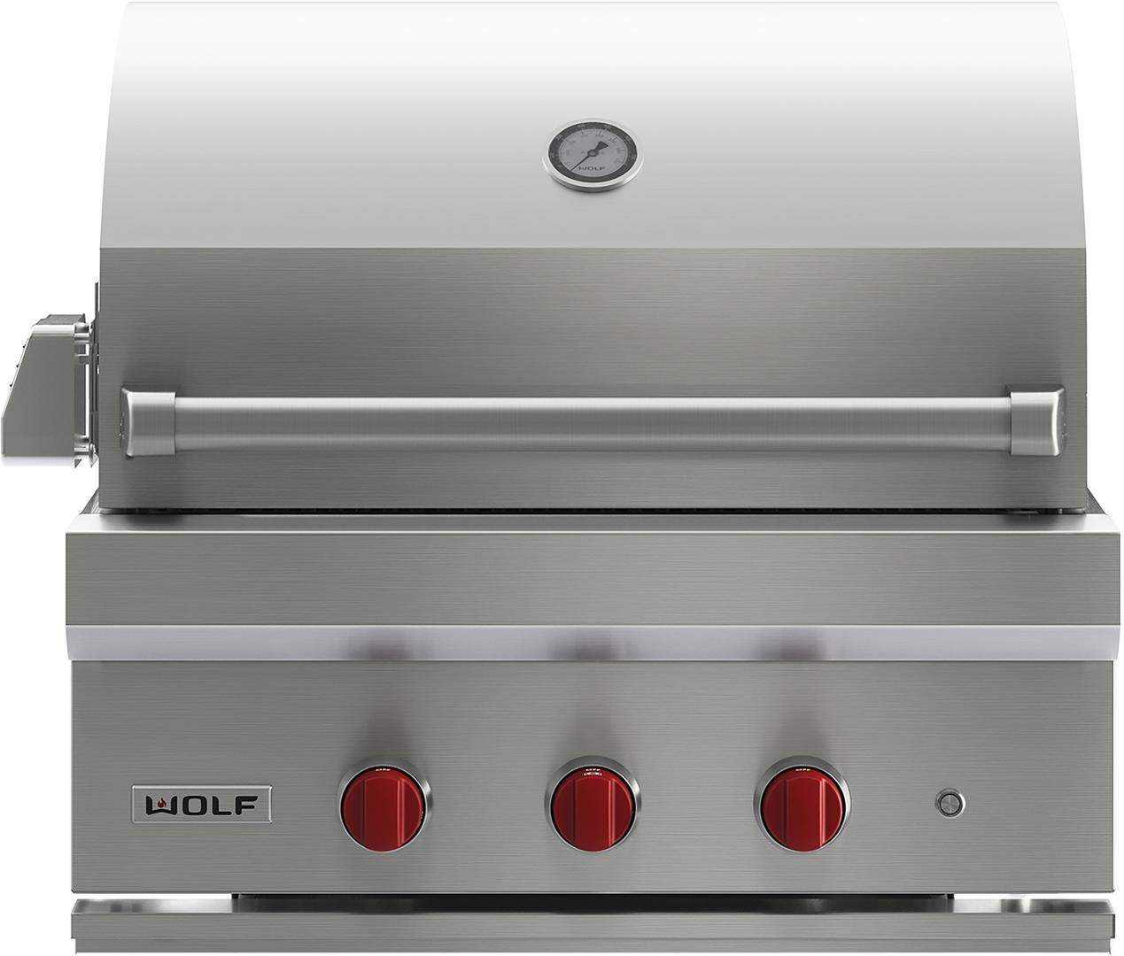 Wolf OG30 30 Inch Outdoor Gas Grill Stainless Steel | Plesser's Appliances