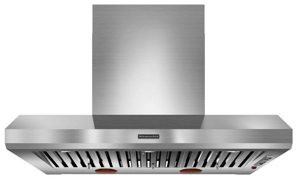 KitchenAid KXW9748YSS 48" Wall-mount 600-1200 Cfm Canopy Hood ...