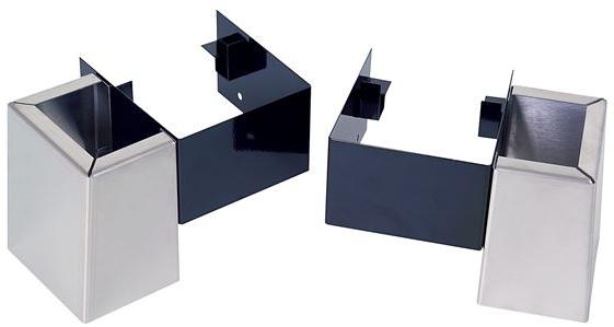 Wolf 805094 3 3/4 Inch Rear Caster Covers: | Plesser's Appliances
