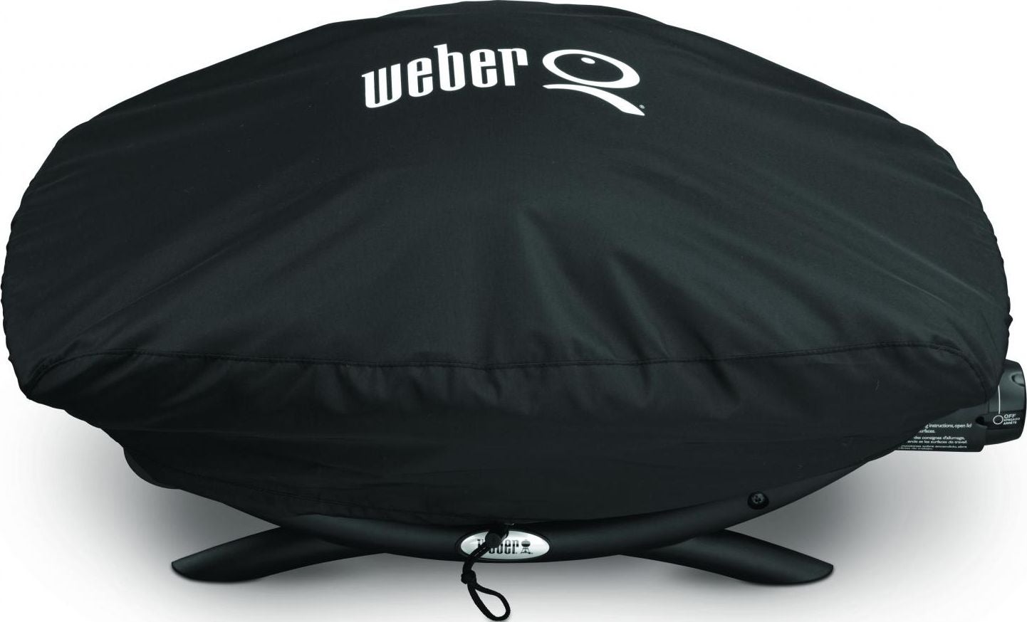 Weber 7111 BONNET COVER: Black | Plesser's Appliances