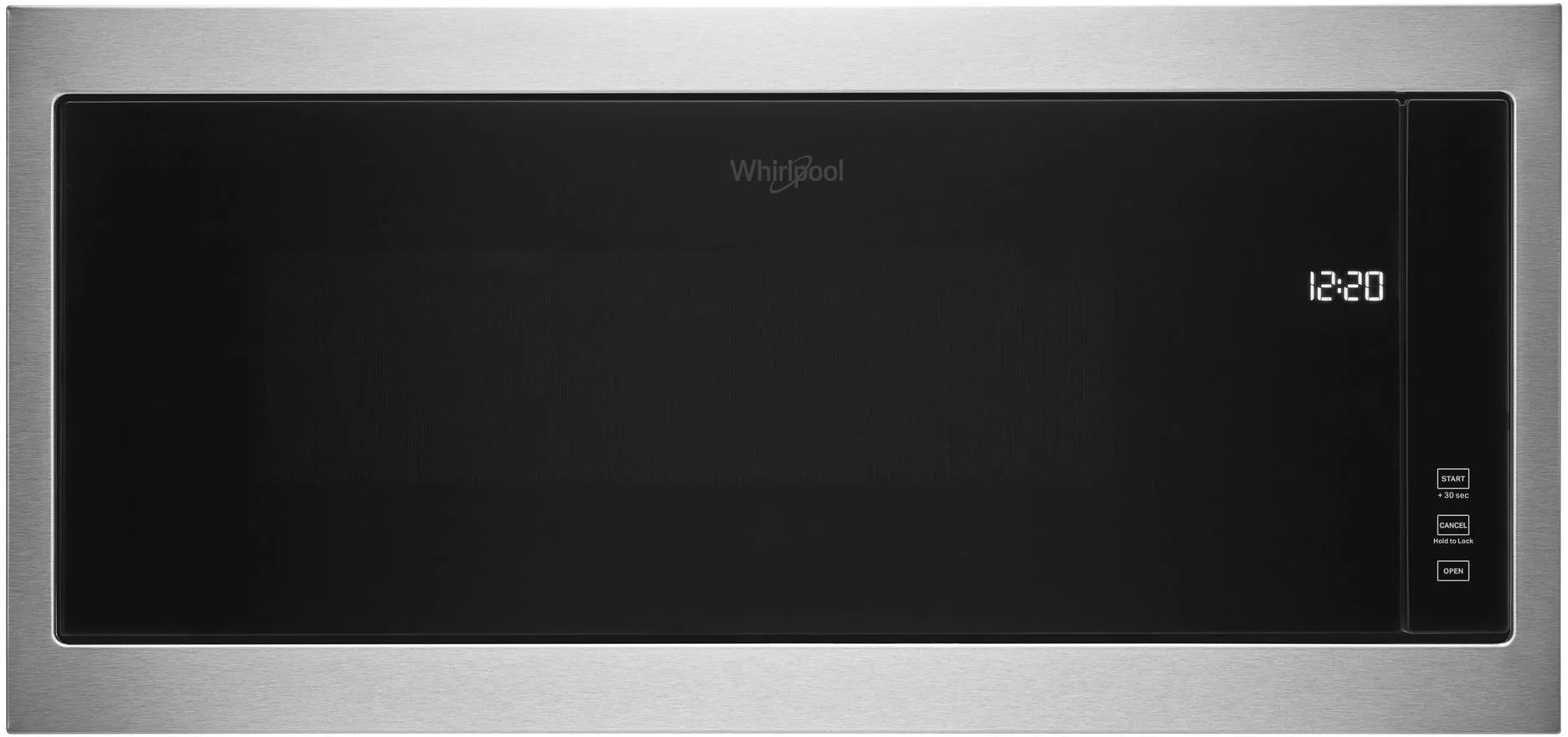 Whirlpool WMT50011KS 28 Inch Slide-In Microwave with Slim Trim Kit ...