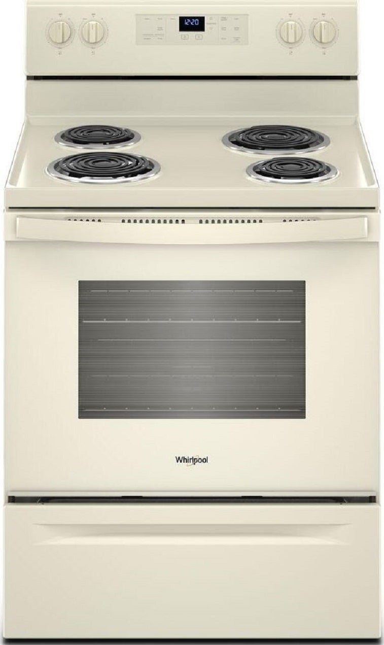 Whirlpool WFC315S0HT 30 Inch Freestanding Electric Range with 4 Coil ...