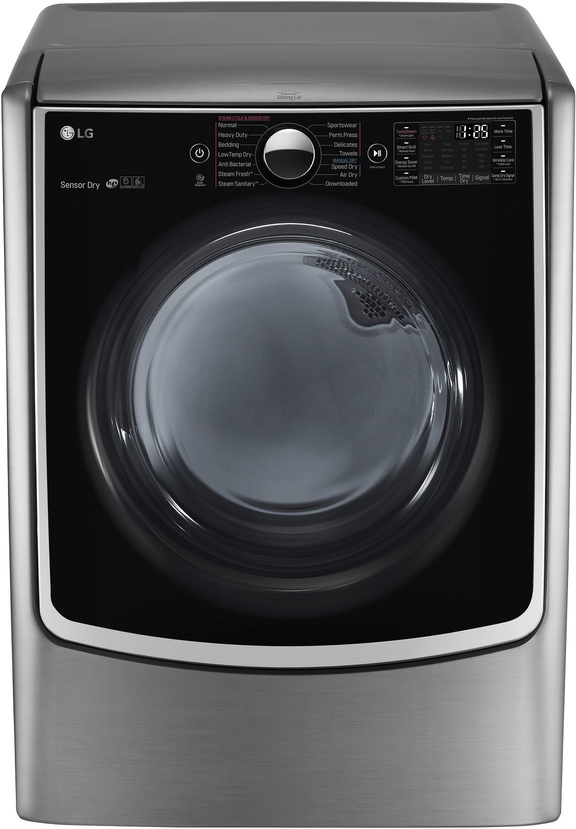 LG DLEX5000V 27 Inch Smart Electric Dryer: Graphite Graphite Steel ...