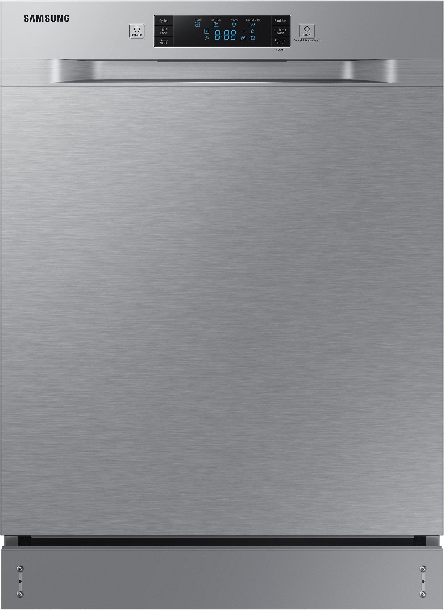 Samsung DW60R2014US 55dBA; Stainless Steel Tub; Recessed Handle; ADA ...