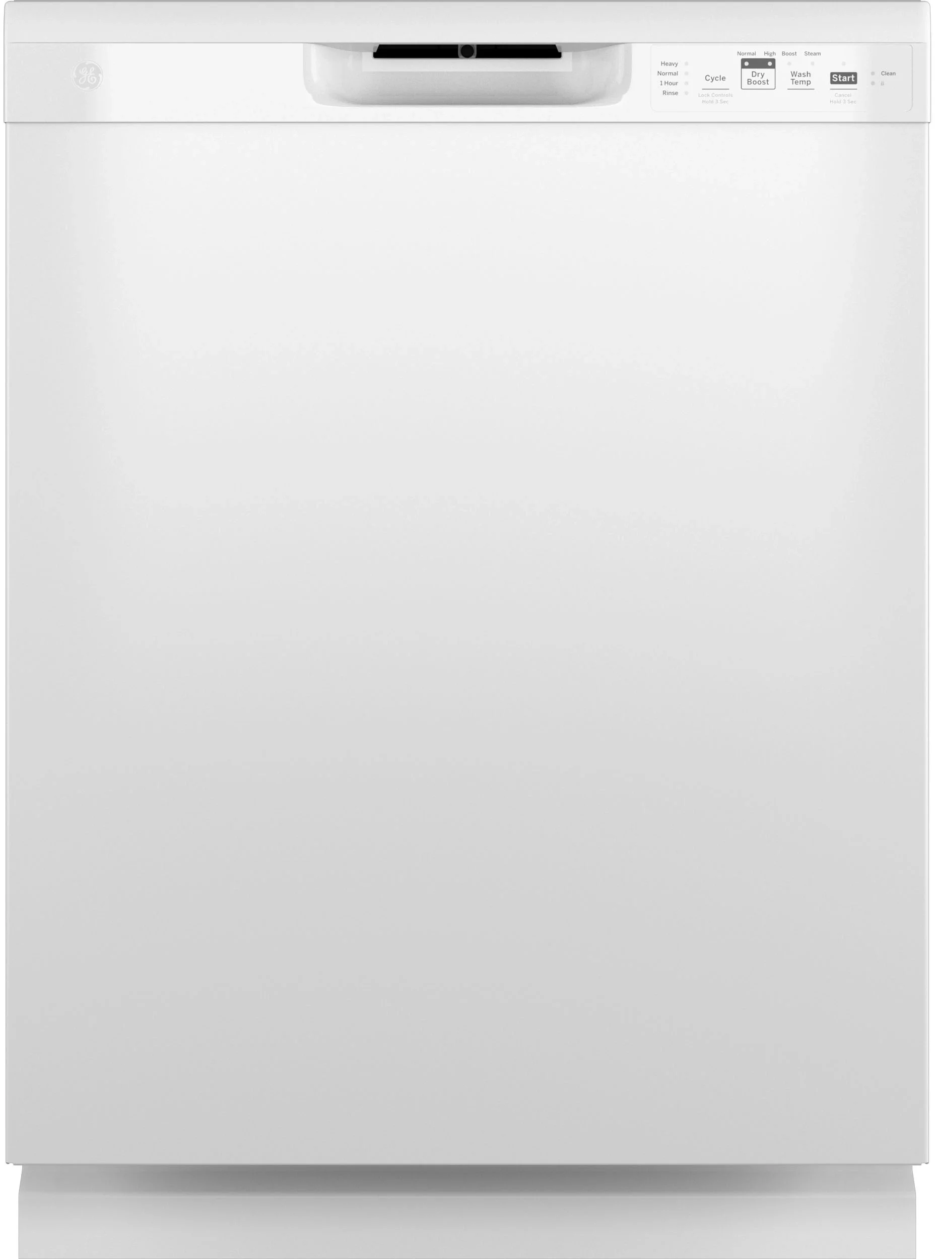 GE GDF510PGRWW 24 Inch Built-In Dishwasher White | Plesser's Appliances