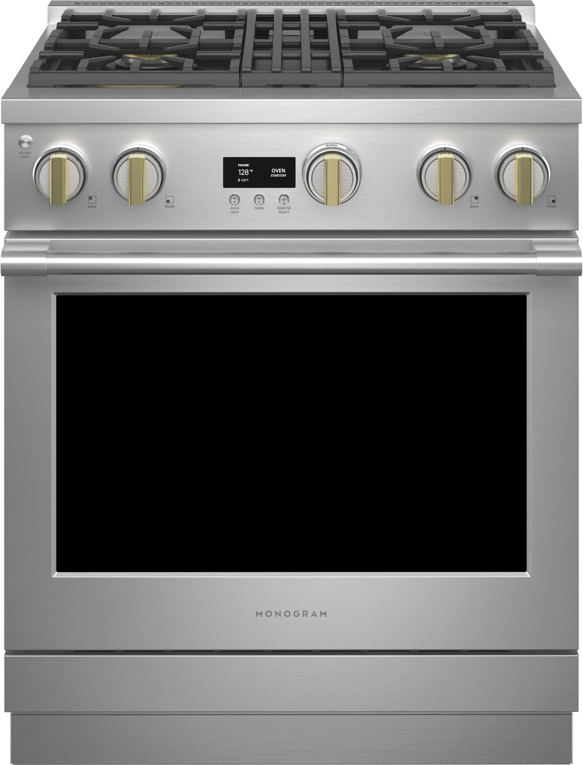 Monogram ZDP304NTSS 30 Inch Slide In Dual Fuel Smart Range Stainless ...