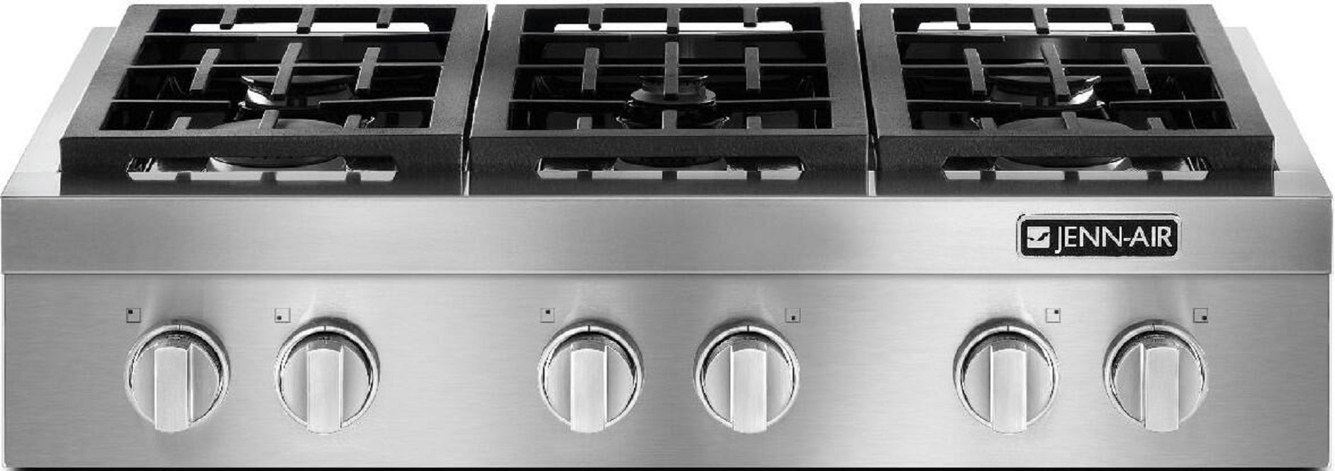 Jenn Air JGCP436WP 36 Inch Gas Rangetop Stainless Steel | Plesser's ...