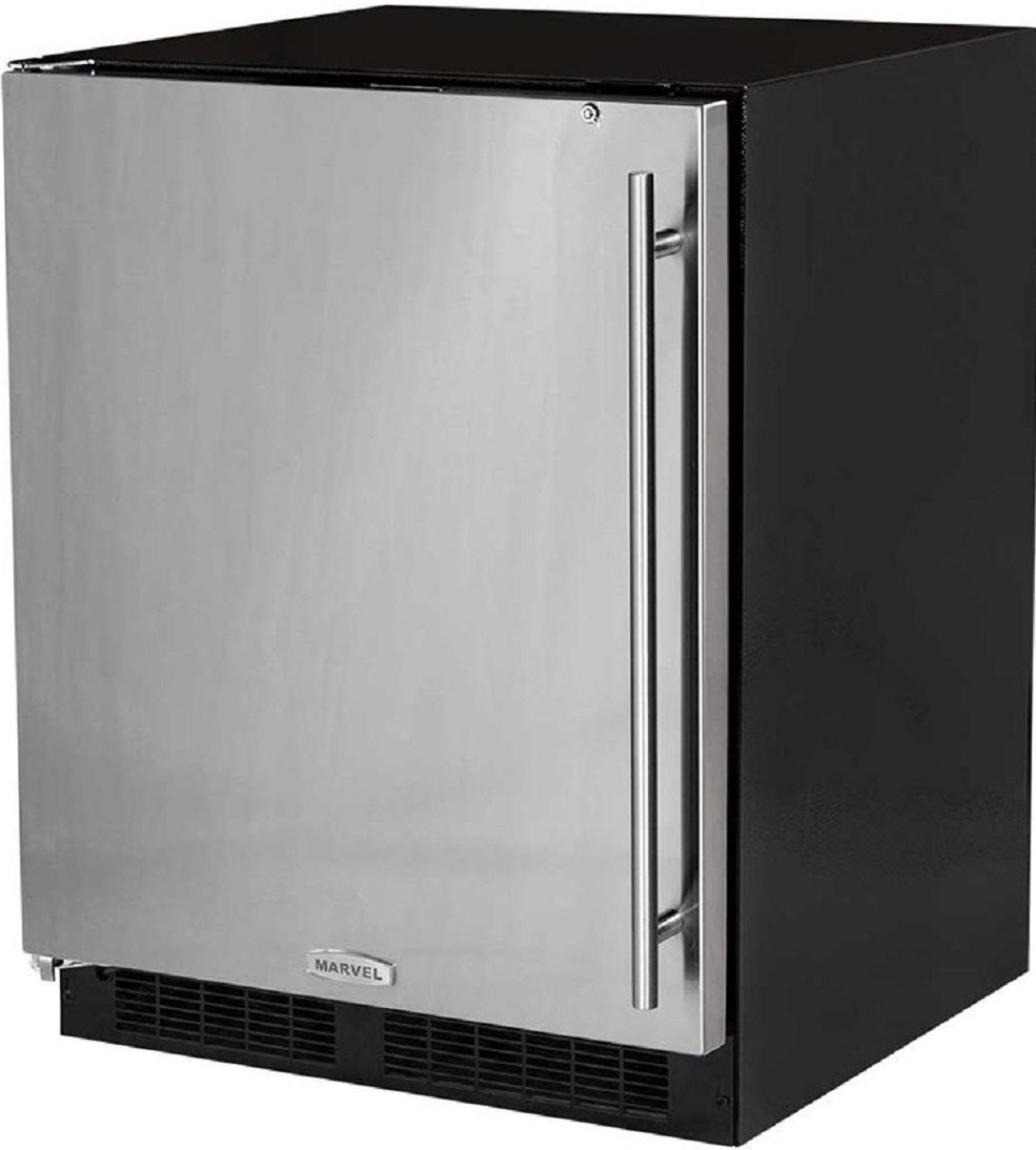 Marvel MA24RAS1LS 4.7 Cu. Ft. Built-In Compact Refrigerator Stainless ...