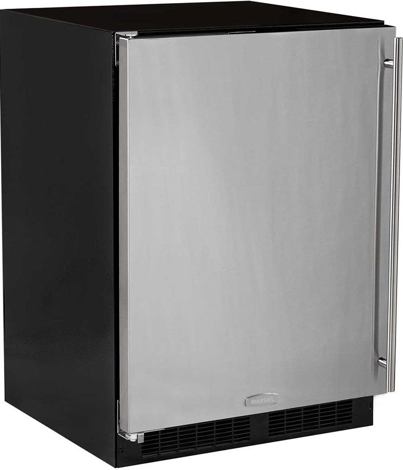 Marvel ML24RFS3LS 4.9 Cu. Ft. Built-In Refrigerator Freezer with ...