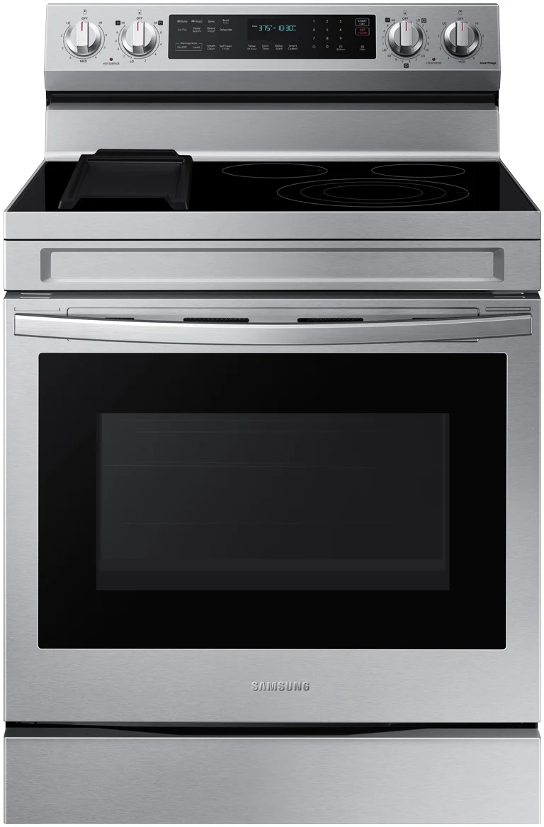 Samsung NE63A6711SS 6.3 cu. ft. Smart Freestanding Electric Range with ...