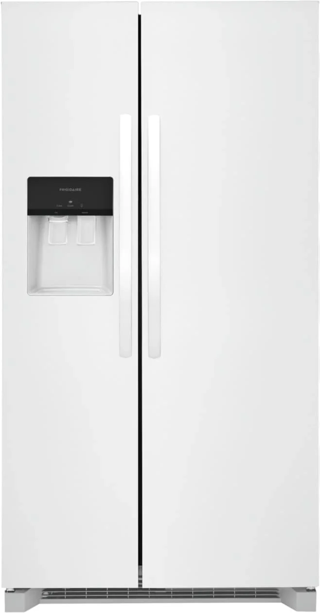 Frigidaire FRSS2623AW 36 Inch Freestanding Side by Side Refrigerator ...