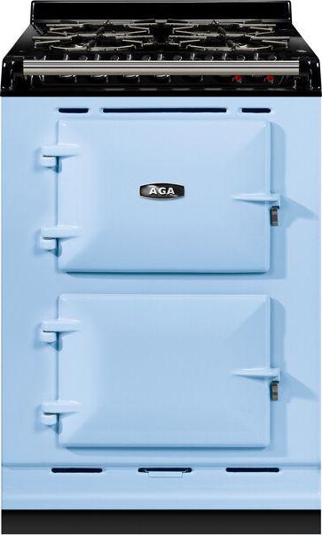 AGA TCDCLPMDEB 24" Integrated Dual Fuel Module: Duck Egg Blue, Liquid ...