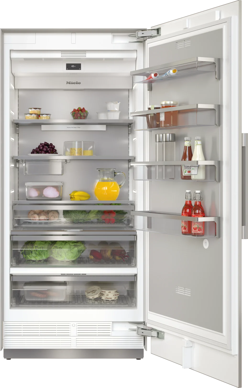 Miele K2902SF 36 Inch Smart Refrigerator with Dyna Cool: Stainless ...