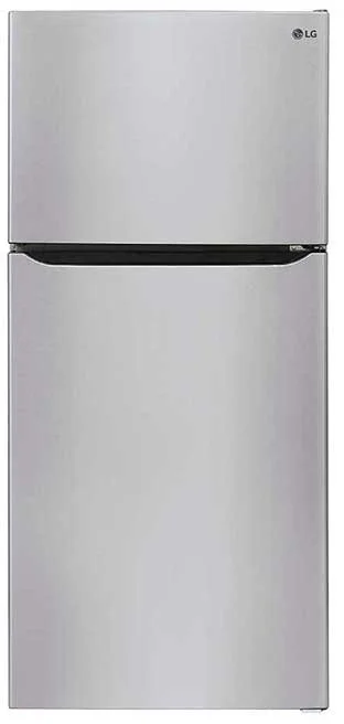 LG LRTLS2403S 33 Inch, 23.8 Cu. Ft. Top Freezer Refrigerator Printproof ...