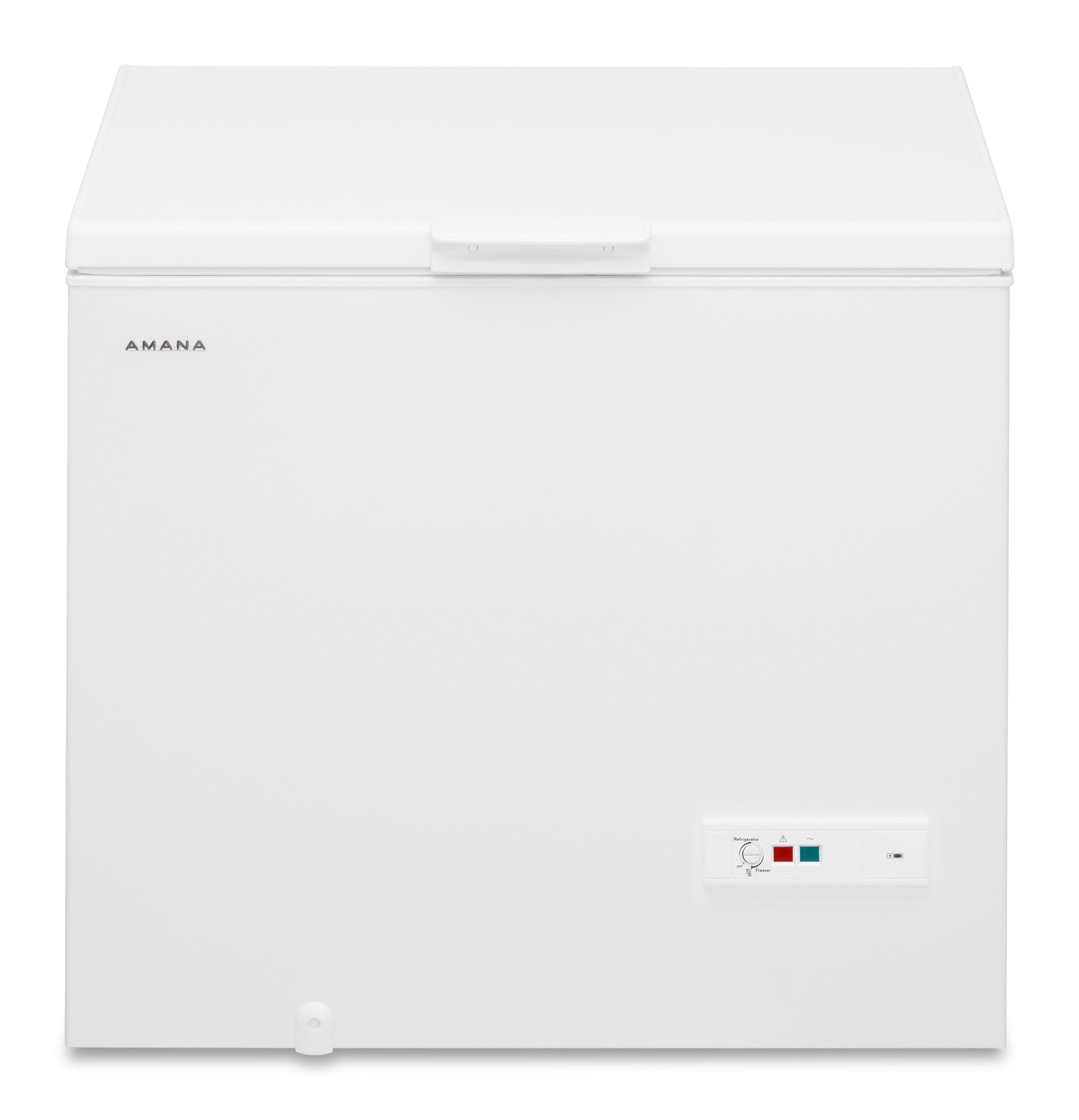 Amana AQC0902LW 44 Inch, 9.0 Cu. Ft. Compact Chest Freezer: White ...