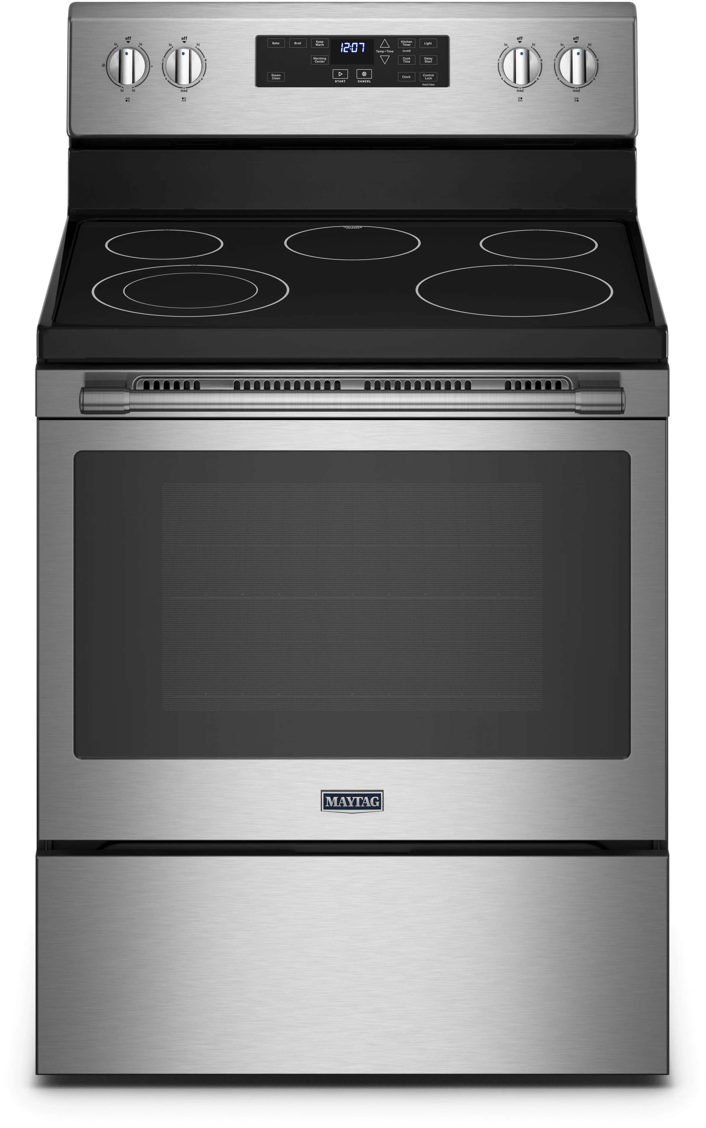 Maytag MER4600LS Electric Range with Steam Clean - 5.3 cu. ft ...