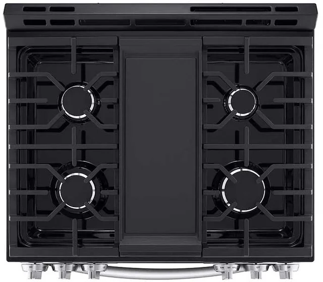 LG LSGL5833F 30 Inch Slide-in Gas Range with Convection Cooking ...