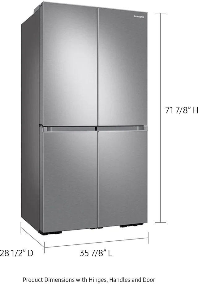 Samsung RF23A9671SR 23 cu. ft. Smart Counter Depth 4-Door Flex ...