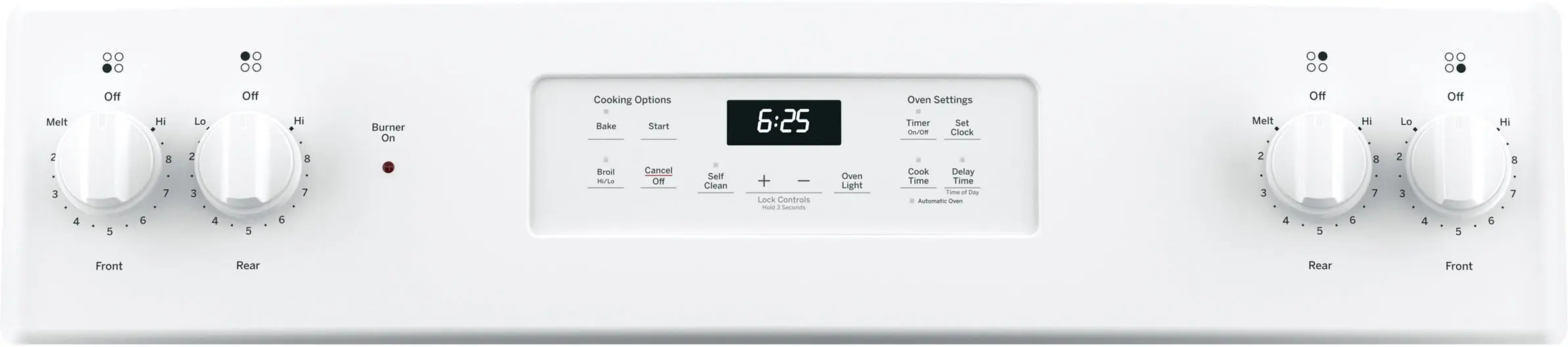 GE JB625DKWW 30 Inch Freestanding Electric Range White | Plesser's ...