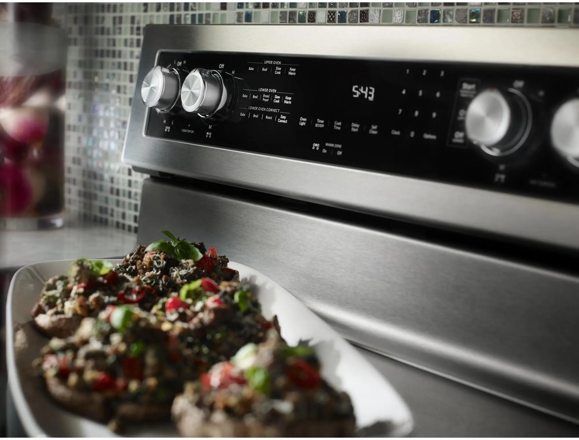 KitchenAid KFED500ESS 30 Inch Freestanding Electric Range Stainless ...